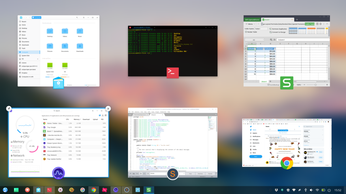 The Linux Desktop: Arch + Deepin – RCP Vision